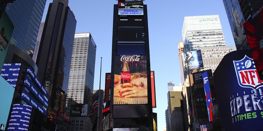 Coca-Cola Times Square Sign