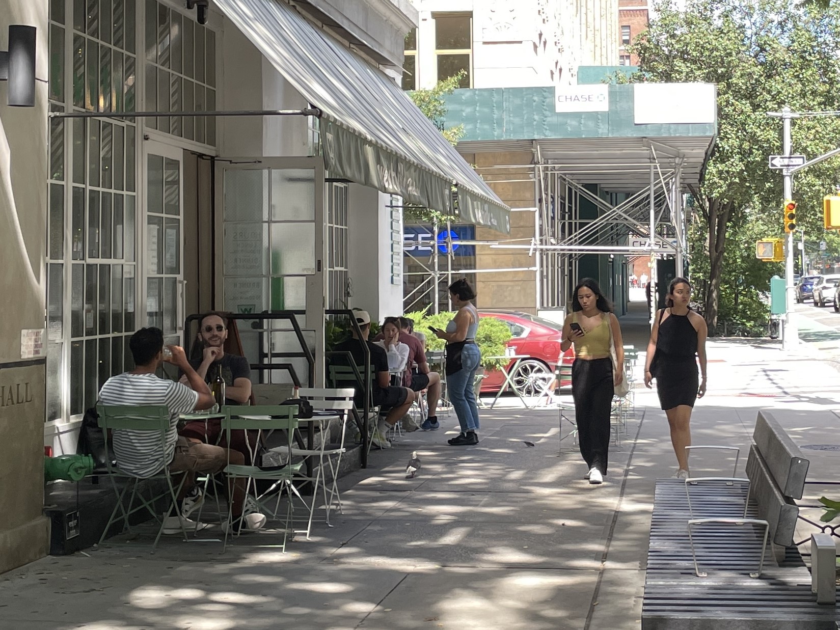Hudson Street Streetscape
